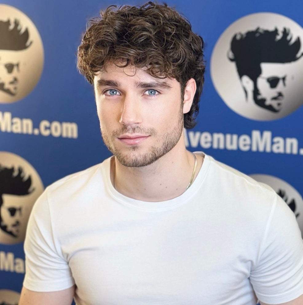 Abel’s Curly Fringe Transformation with Avenue Man – Haircuts By Sergio